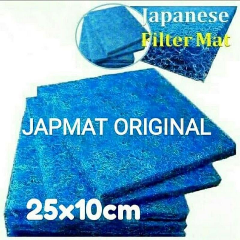 Jual Japmat 25x10 Media filter Japmatt 25x10x4 Japanese Filter Matt Ori ...