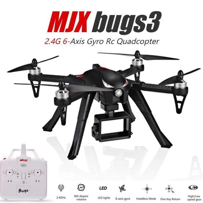 Jual MJX B3 Bugs 3 Brushless Motor Bonus Gimbal Action Camera | Shopee Indonesia
