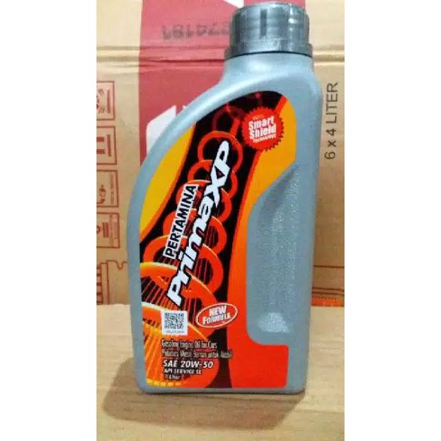Jual OLI MESIN PERTAMINA PRIMA XP 1 LITER | Shopee Indonesia