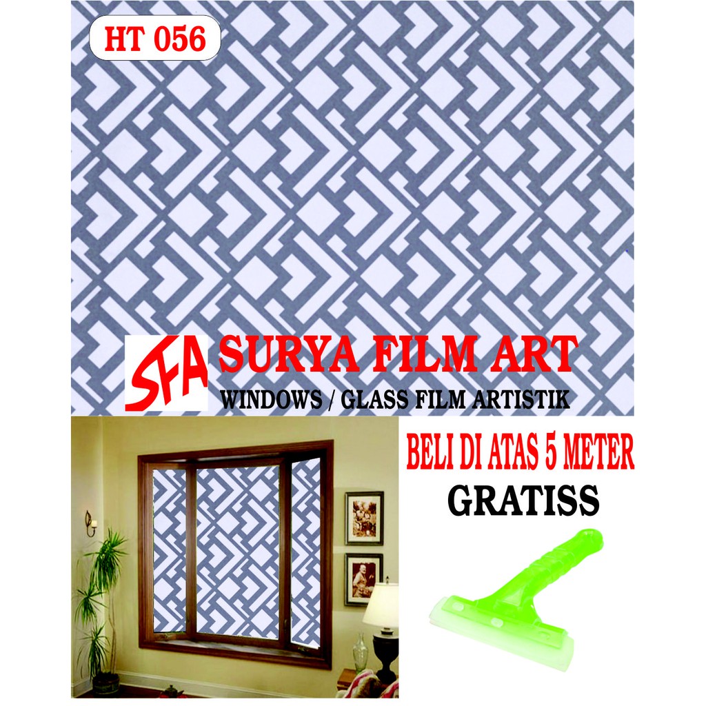 Jual Sticker Kaca Motif Type 056 | Shopee Indonesia