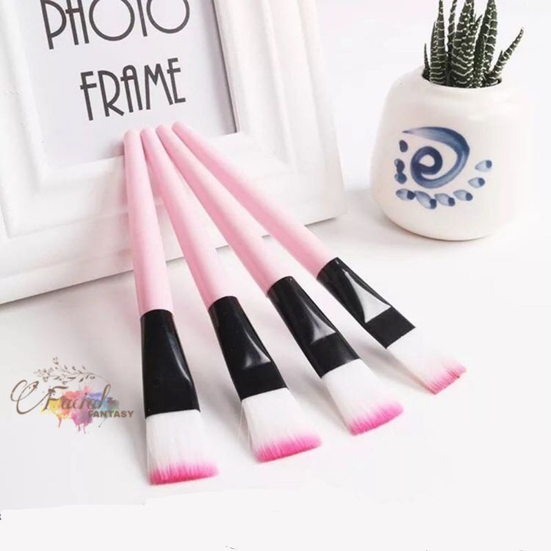 Jual Kuas Masker Putih Pink Dan Pink Kuas MakeUp Kuas Masker Bulu ...
