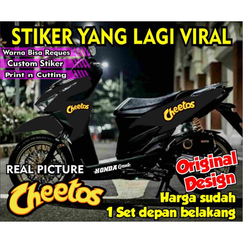 Jual STIKER NEW VARIO CHEETOA VIRAL | Shopee Indonesia