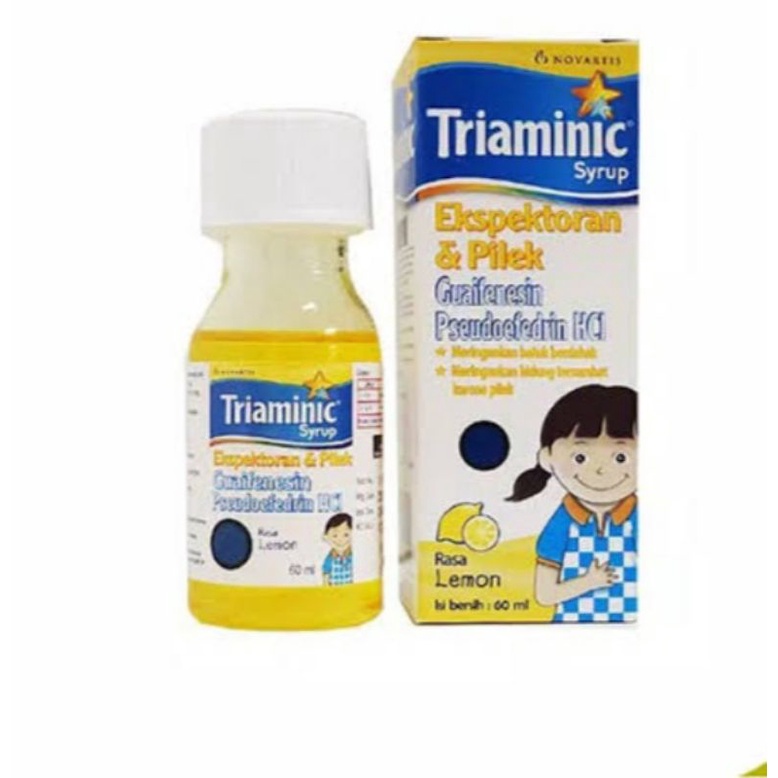 Jual TRIAMINIC EKSPECTORANT & PILEK 60ML | Shopee Indonesia