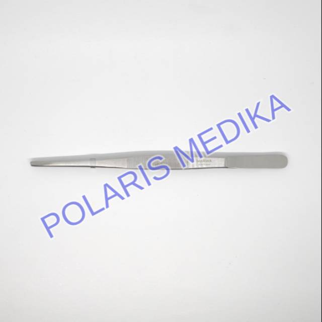 Jual Pinset Anatomis 18 cm (Thumb Forceps /Thumb Dressing) | Shopee ...