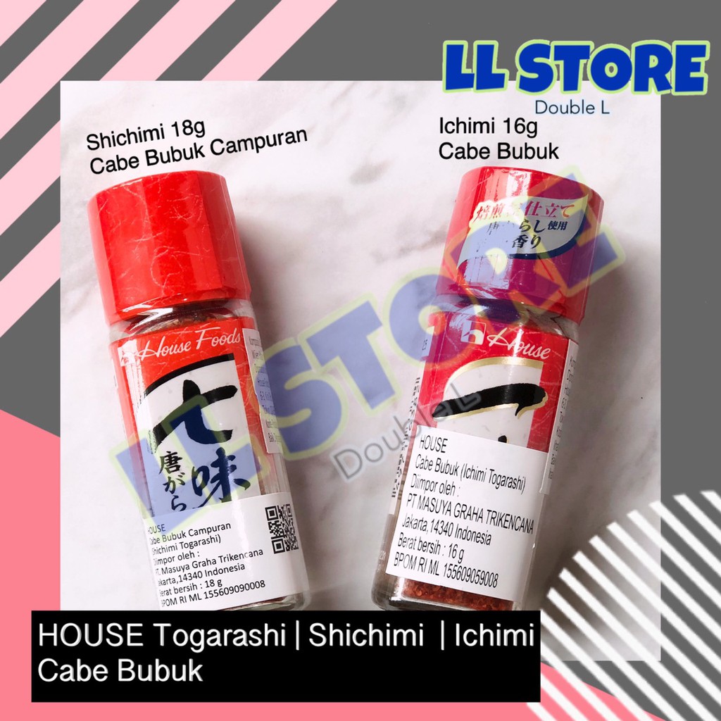 Jual HOUSE Togarashi Shichimi Ichimi Cabe Bubuk Jepang | Shopee Indonesia