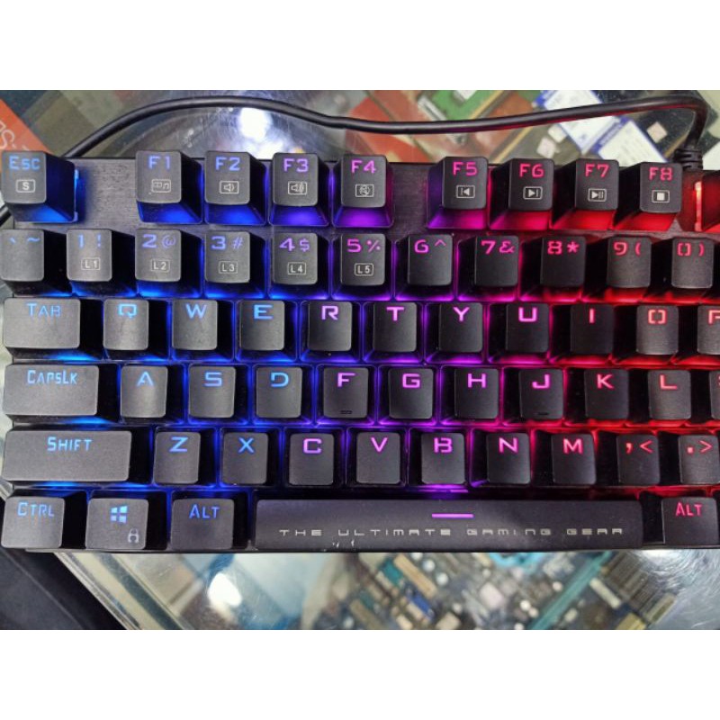 Jual KEYBOARD GAMING Armaggeddon Mechanical Keyboard MKA-11R RGB Raptor ...