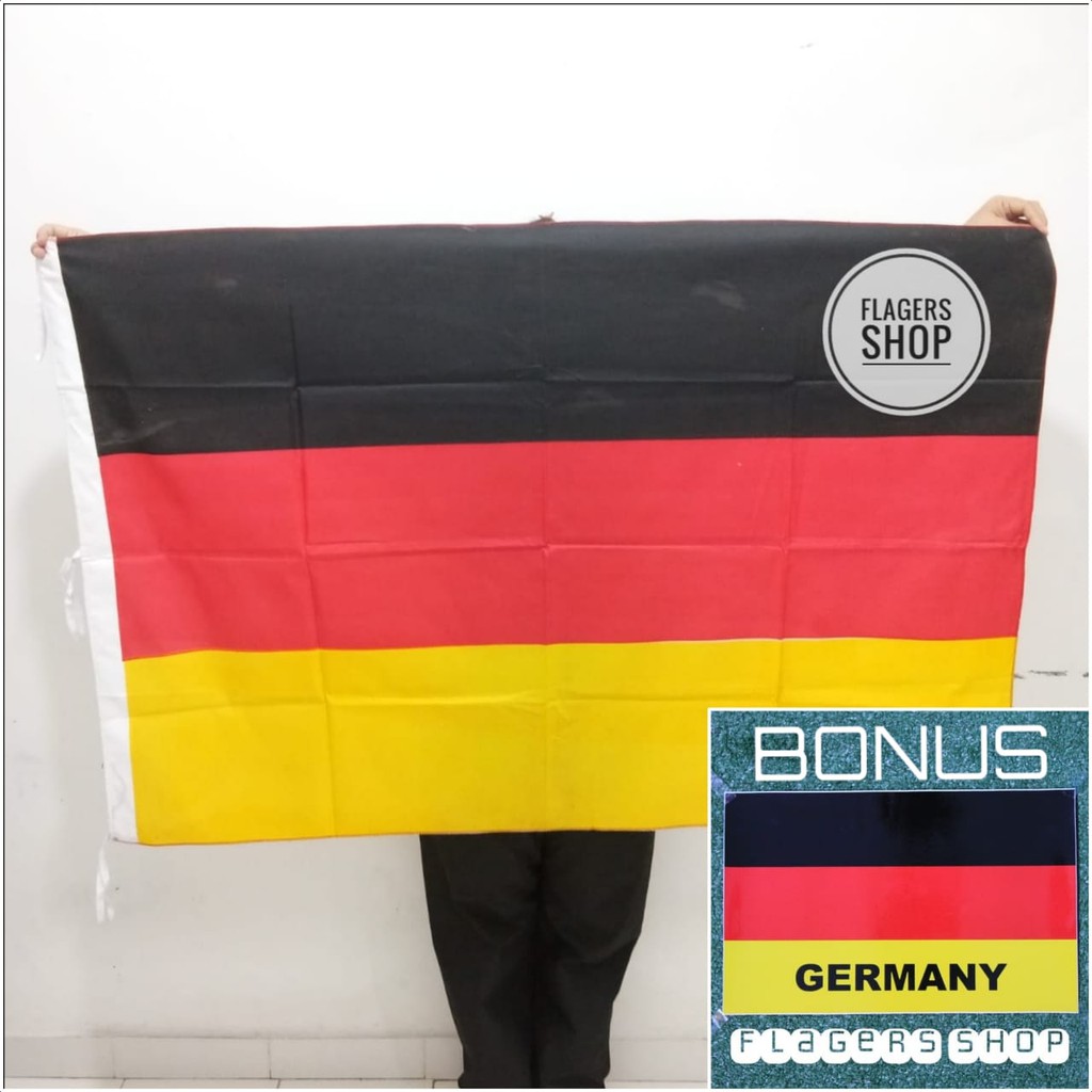 Jual Bendera Jerman/Germany 90x135 cm | Shopee Indonesia