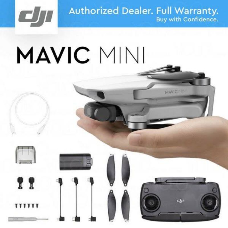 Jual DJI MAVIC MINI 1 BASIC & COMBO ( TERMURAH !!! ) | Shopee Indonesia
