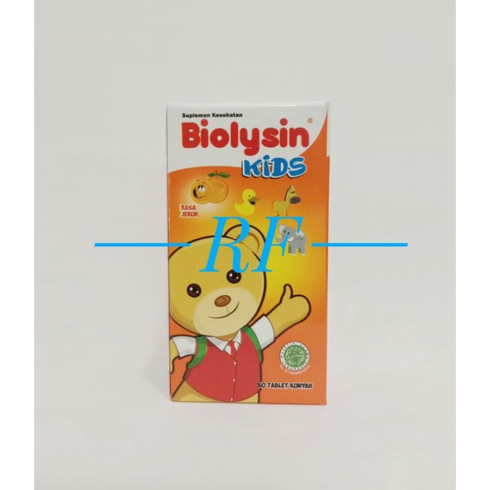 Jual Biolysin Kids Tab Kunyah Rasa Jeruk isi 30 (Bernofarm) | Shopee ...