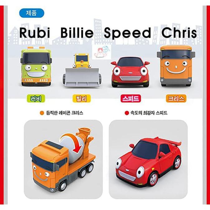 Jual MAINAN Tayo the Little Bus Mini Toy - Cito Nuri Toto Frank Pat ...