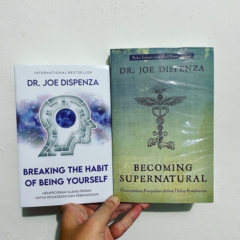 Jual Paket Buku Joe Dispenza Breaking The Habit Dan Becoming