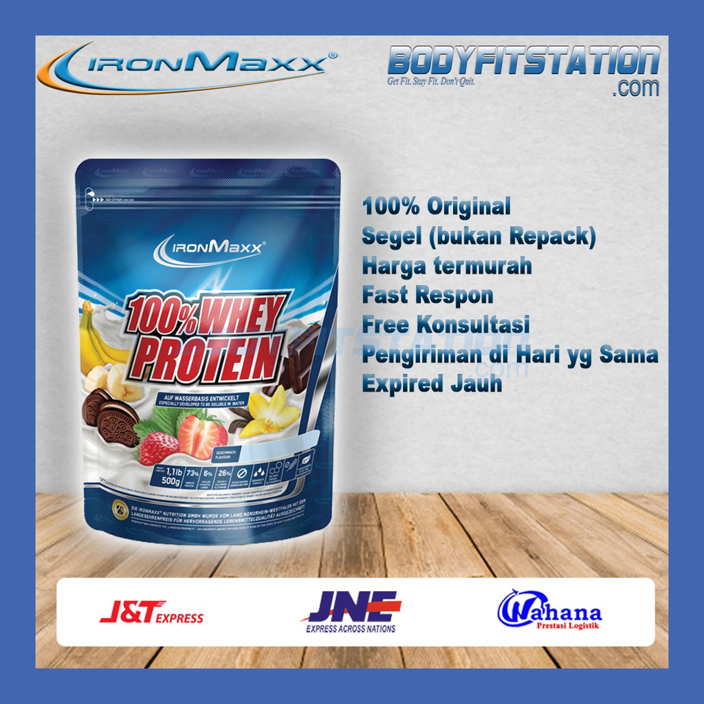 Jual IronMaxx 100% Whey Protein 5.18 Lbs - 5 5lb 5lbs fitness gym iron ...