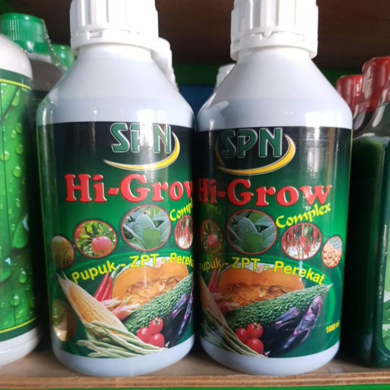 Jual Pupuk Daun HI GROW Complex 1Lt Pupuk ZPT Perrkat Hi-Grow SEMANGKA ...