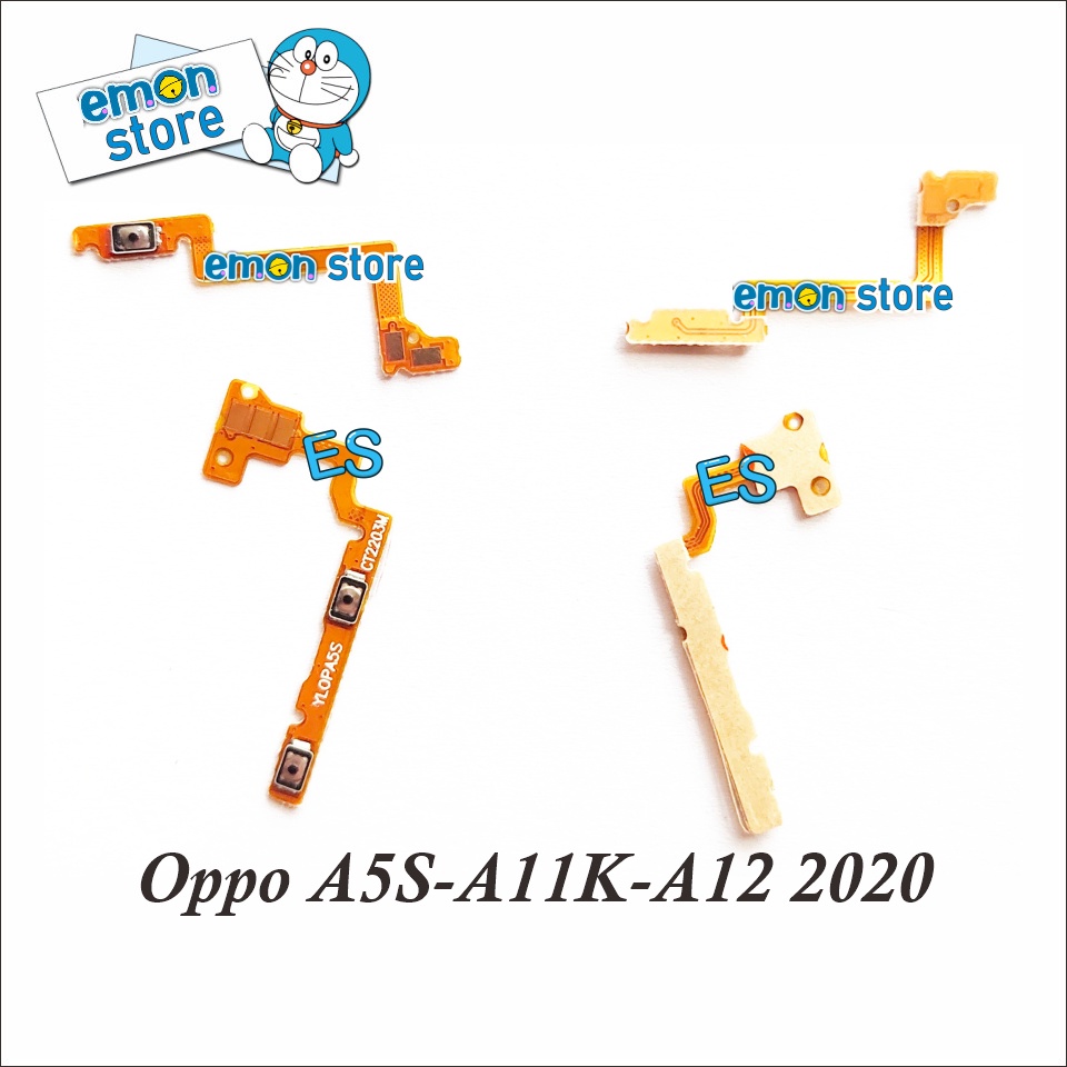 Jual Flexible Tombol Power On Off Flexibel Volume Oppo A5S A12 2020 A11K | Shopee Indonesia