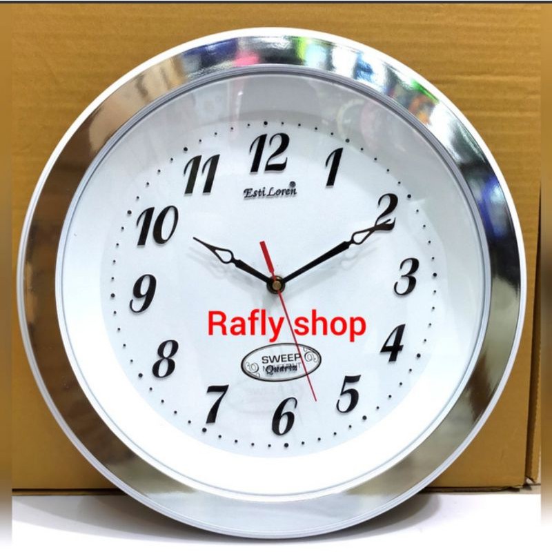Jual jam dinding estiloren besar swep | Shopee Indonesia