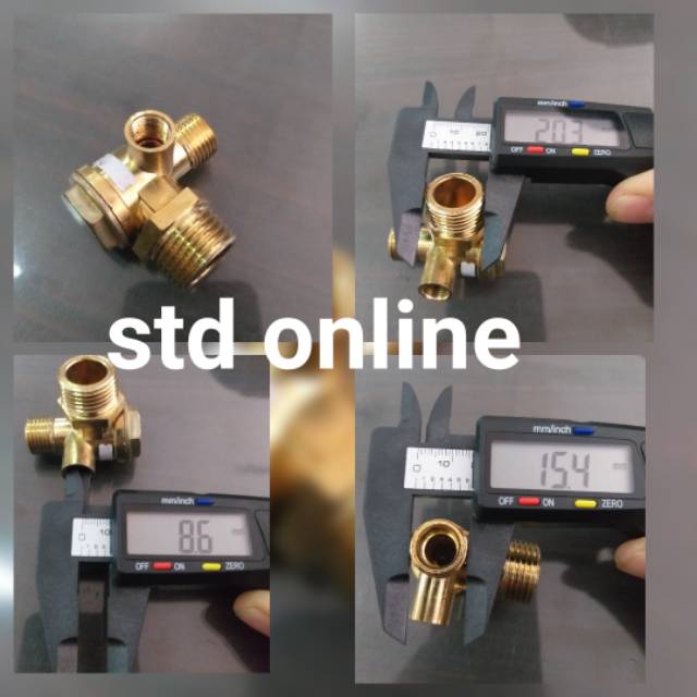 Jual Check valve drat dalam kompresor check otomatis untuk kompresor ...