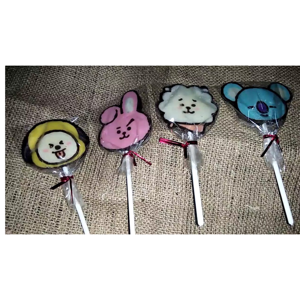 Jual Coklat Stick Karakter BTS, BT21 | Shopee Indonesia