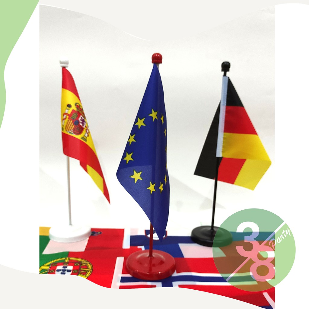 Jual Standing Tiang Bendera Mini Besi Kecil Iron Mini Flag Pole ...