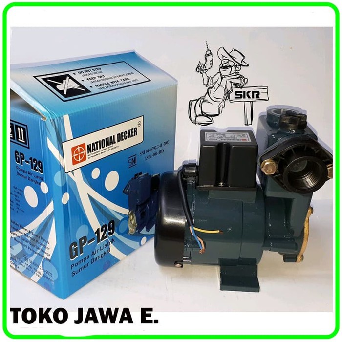 Jual POMPA AIR NASIONAL GP-125 Pompa Air Listrik | Shopee Indonesia