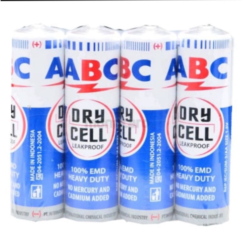 Jual BATERAI ABC A2 ISI 4pcs | Shopee Indonesia