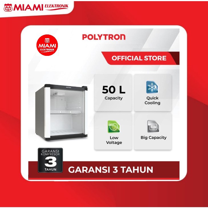 Jual POLYTRON Showcase Mini 50 Liter SCH 51 | Shopee Indonesia