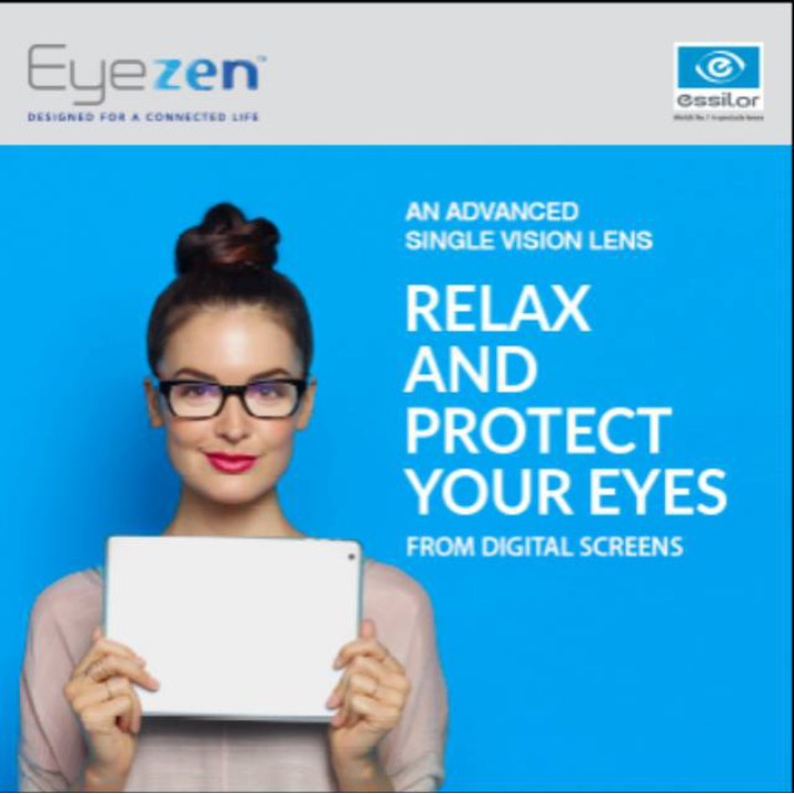 Jual LENSA ESSILOR EYEZEN BOOST 1.5 / 1.59 / 1.6 / 1.67 BLUE UV CAPTURE ...