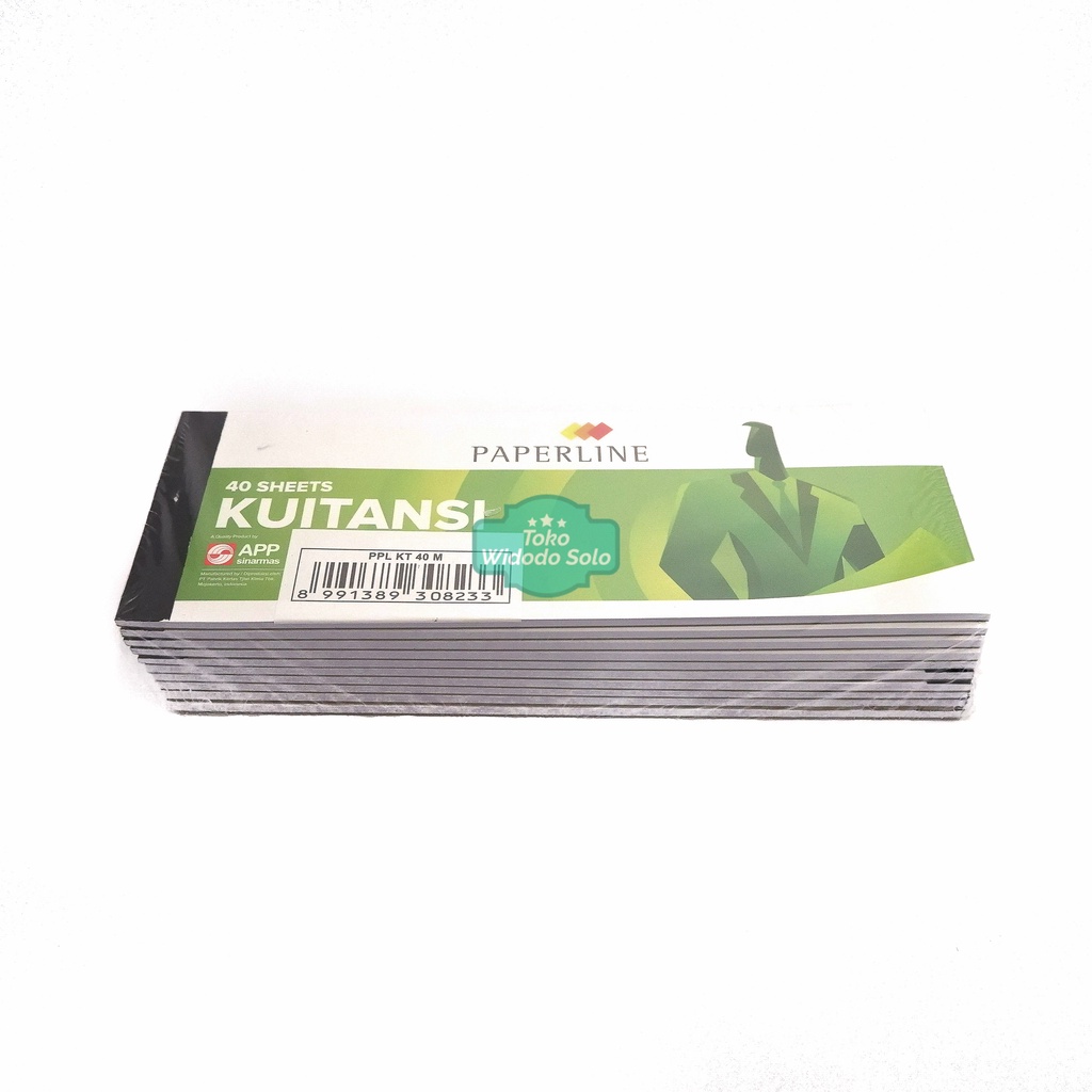 Jual 1 PACK (ISI 10) Kuitansi Kecil Paperline PPL KT 40M 40 Lembar 7,5x22cm Kwitansi | Shopee ...