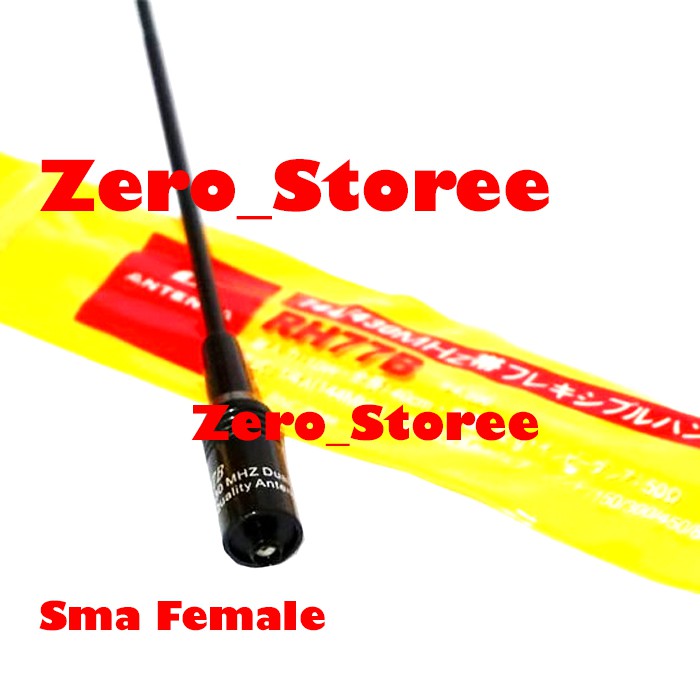 Jual D Antenna RH77B Antena HT Baofeng DualBand SMA Female pecut lidi panjang RH77 VHF UHF 3288 ...