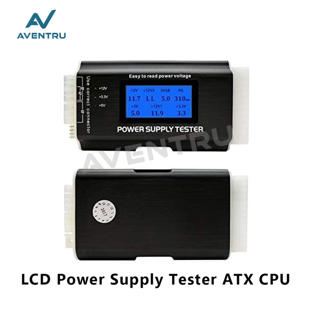 Jual PSU Power Supply Unit ATX CPU Tester Digital LCD Display ATX 20 ...