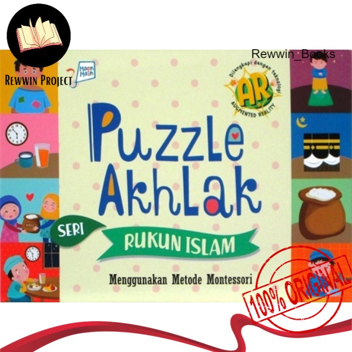 Jual Mianan Edukatif Anak Islami - Puzzle Akhlak Rukun Islam - AR ...