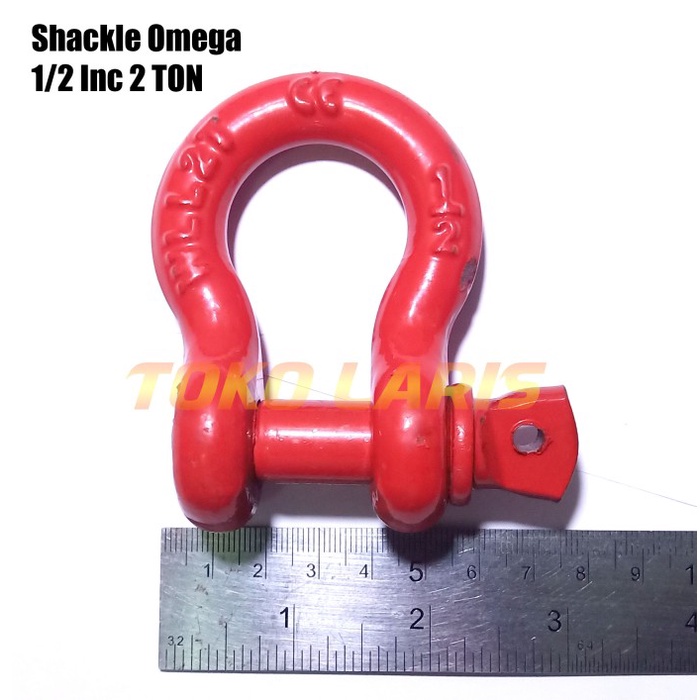 Jual KATROL- SHACKLE OMEGA 1/2 " KAPASITAS 2 TON MERAH -KATROL ...