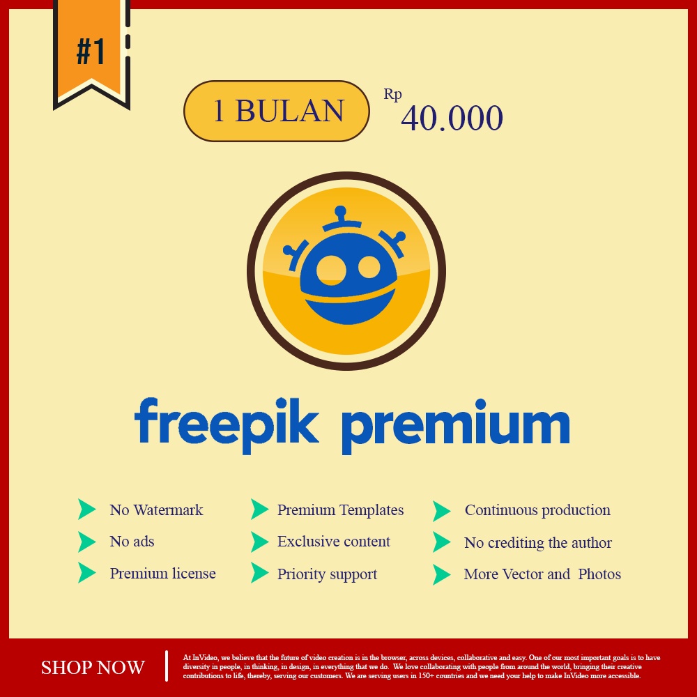 Jual Freepik Premium 1 Bulan Full Garansi Bergaransi | Shopee Indonesia