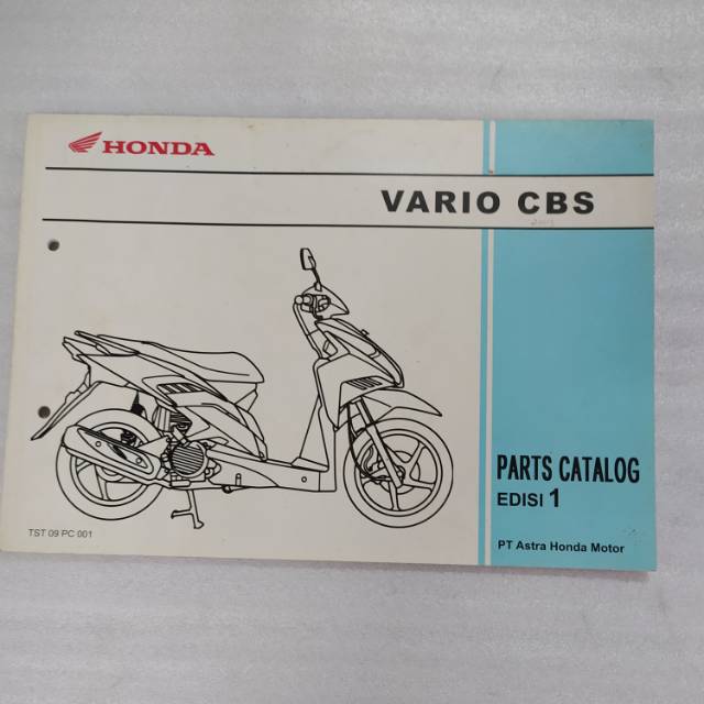 Jual Katalog Honda Vario 110 CBS Karbu TST09PC001 | Shopee Indonesia