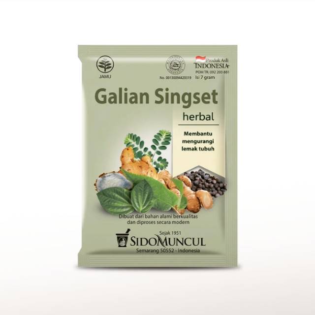 Jual Jamu Galian Singset Sidomuncul (1 pcs) | Shopee Indonesia