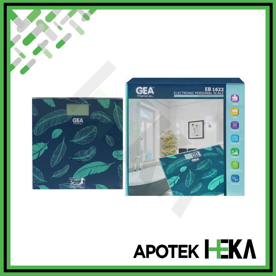 Jual Electronic Scale EB 1622 GEA - Timbangan Badan Digital (BANDUNG ...