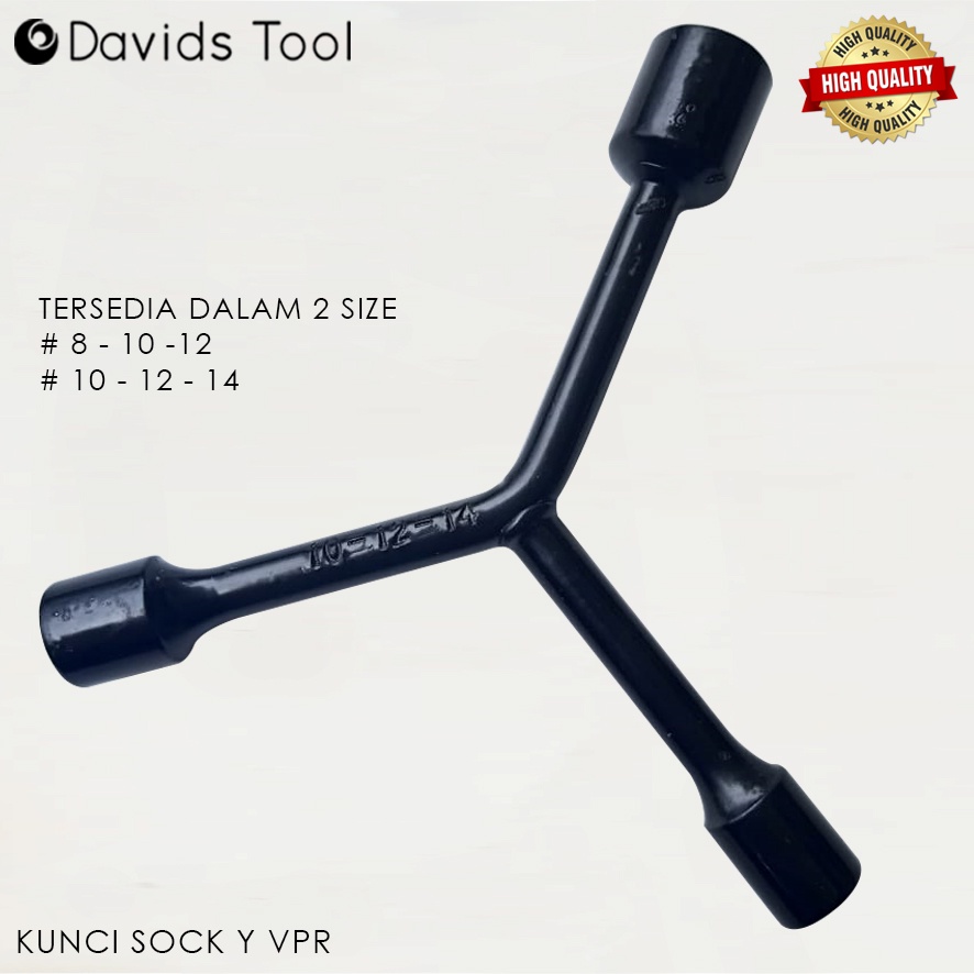 Jual Kunci Sock Sok Shock Y Hitam | Shopee Indonesia