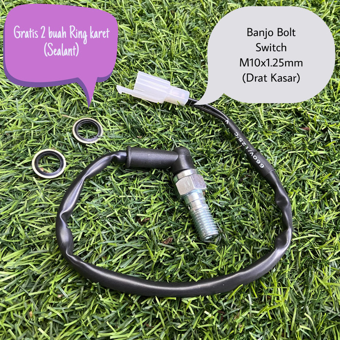 Jual baut banjo switch banjo light switch baut rem switch saklar m10 x ...
