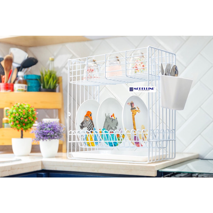 Jual Modelline Rak Piring B30MED+T | Shopee Indonesia