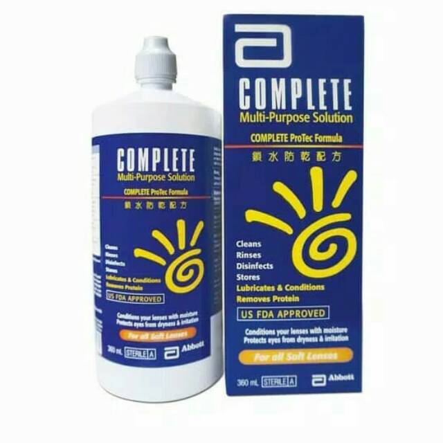 Jual Cairan softlens complete 355 ml | Shopee Indonesia