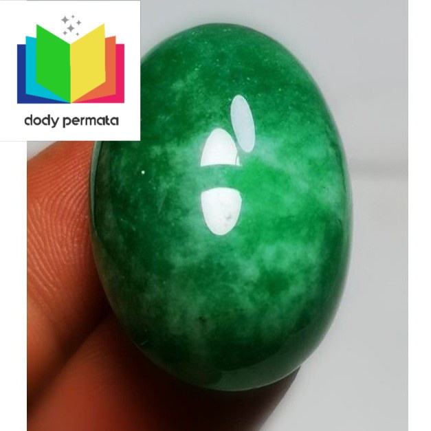 Jual NATURAL JADEITE JADE GIOK BURMA GARANSI ASLI BATU 30 MM / TANPA ...