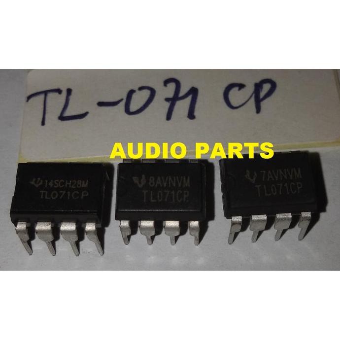 Jual Tl071 Tl071Cp Tl-071Cp Dip8 Single Low-Noise Op-Amp Jfet-Input Ic Audiopa83 Ayo Beli ...