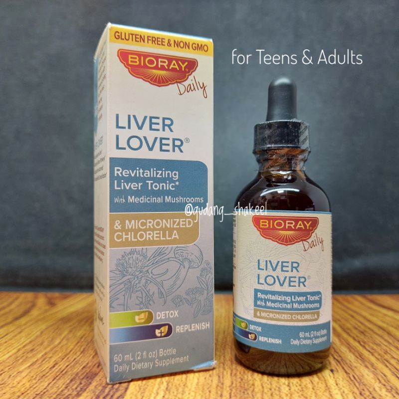 Jual Bioray Liver Lover Revitalizing Liver Tonic 60 ml | Shopee Indonesia