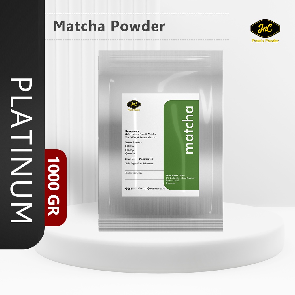 Jual JnC Matcha Powder 1 KG I Bubuk minuman Matcha | Shopee Indonesia