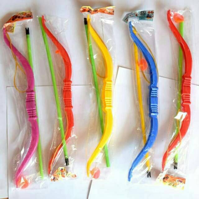 Jual Gia003 Mainan anak Memanah kaca busur panah size sedang ukuran 28 ...