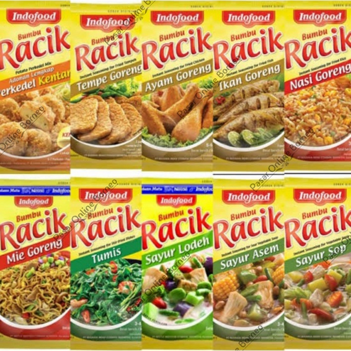 Jual Bubuk Racik Indofood All Varian Rasa Semua Rasa | Shopee Indonesia