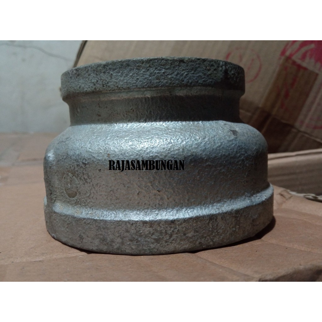Jual Flok Sok Besi 3 x 2 1/2 Inch Sambungan Pipa Reducer Socket Flock ...