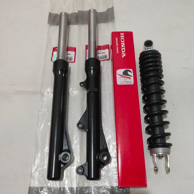 Jual Shockbreaker set depan belakang beat fi beat karbu Vario 110 as hock tabung set shocbreaker ...
