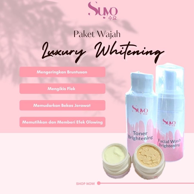 Jual SUYO Luxury Whitening Cream | Shopee Indonesia