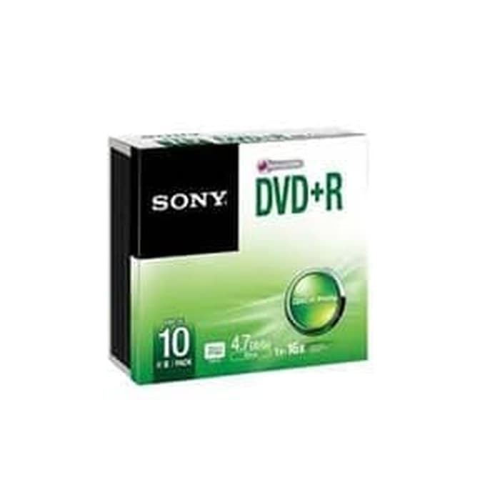 Jual Sony DVD+R 4.7GB Case 10 | Shopee Indonesia