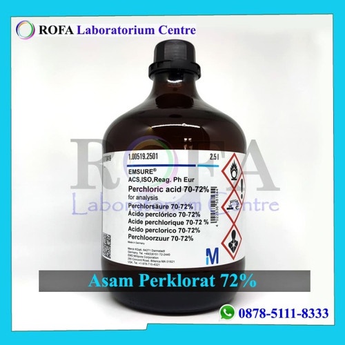 Jual Asam Perklorat / Perchloric Acid Merck 72% Pro Analis Eceran 50 mL ...